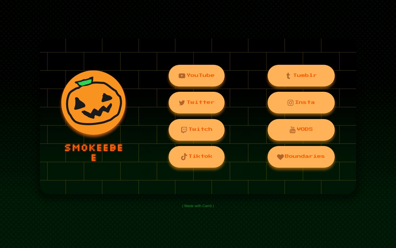 SmokeeBee links caard